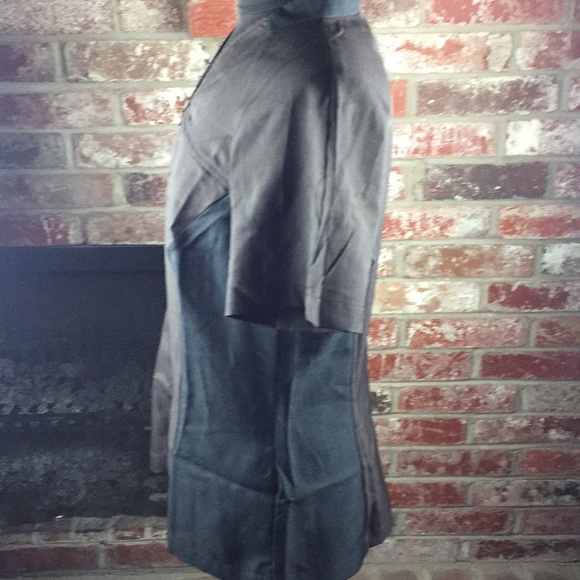 CINTAS | Tops | Cintas Brown And Black Zipper Smock Work Uniform | Poshmark